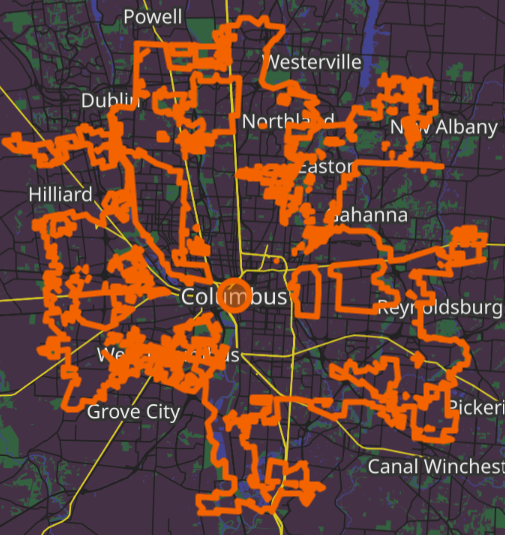 You can download the map and network data related to the city of ...